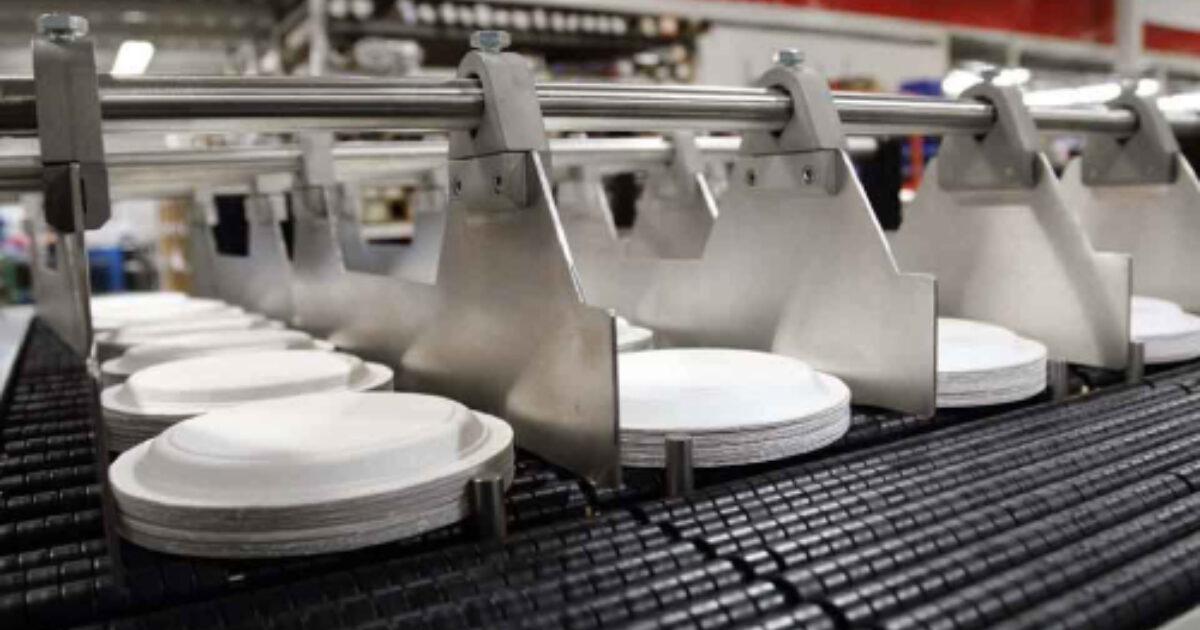 Paper Product Machines - Paper Plate Handling | Paper Plate Conveyor ...