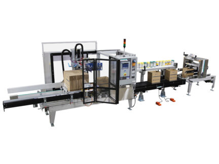 Flex-E-Pack Case Packing System: Semi-Auto Case Sealer | Shuttleworth