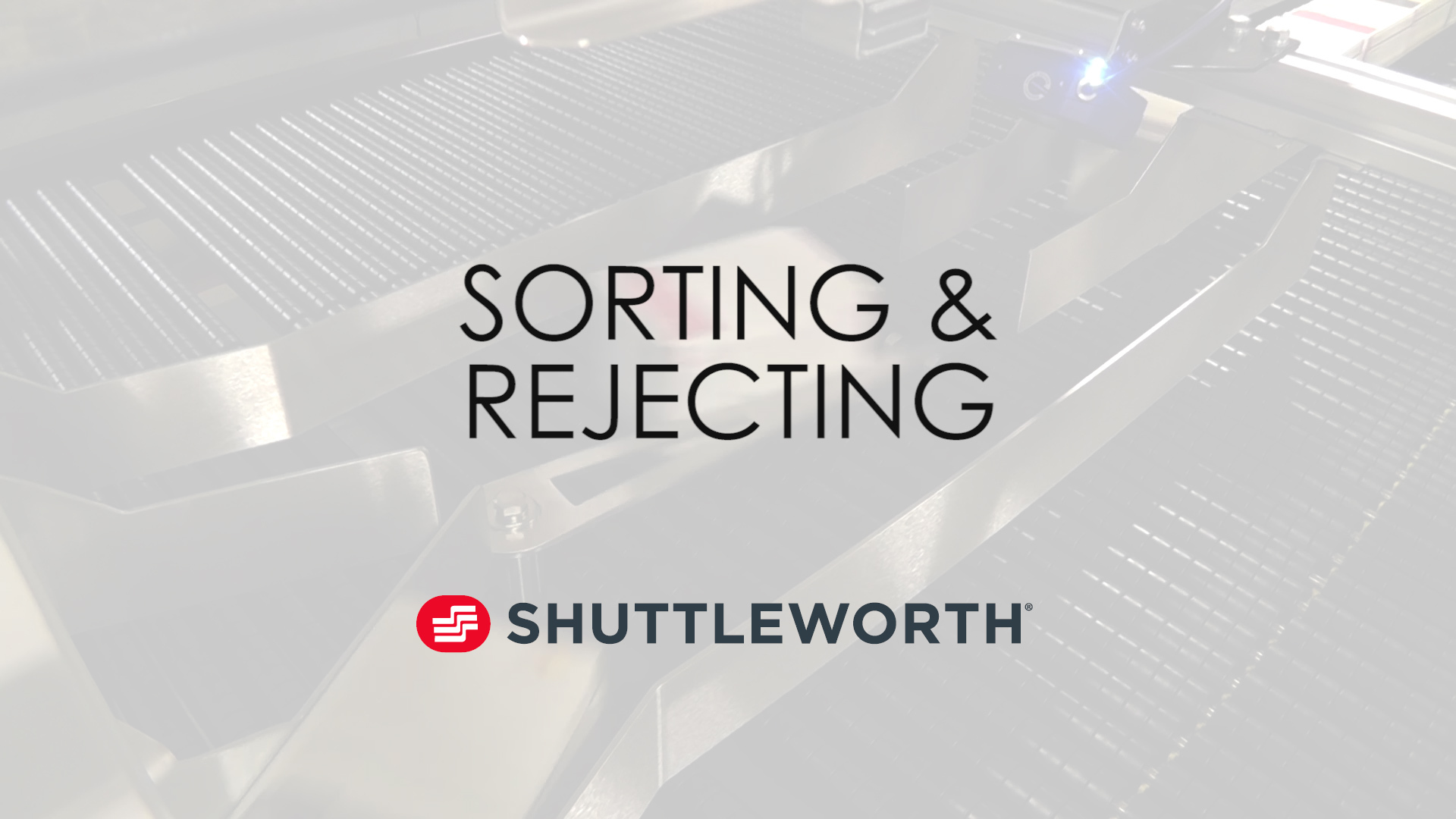 Sorting & Rejecting Conveyor Solutions - Reject Systems | Sortation ...