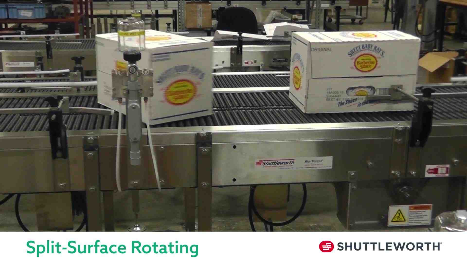 Rotating Conveying Solutions | High Speed Rotator Conveyor | Shuttleworth